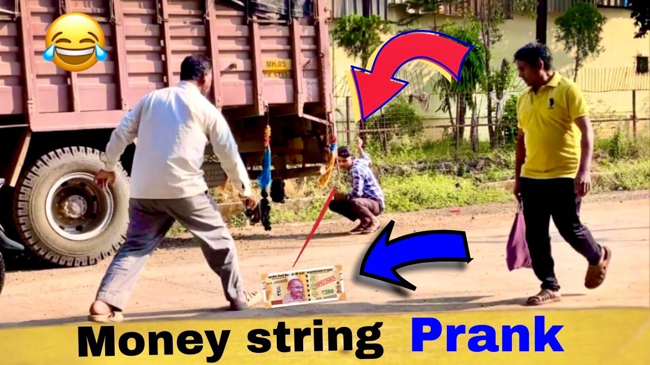 Money strings prank 😜|Deep khillare | - YouTube