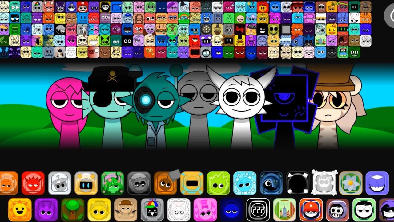 Incredibox Sprunki but Sprunki OC Fake ( 200 characters ) - YouTube