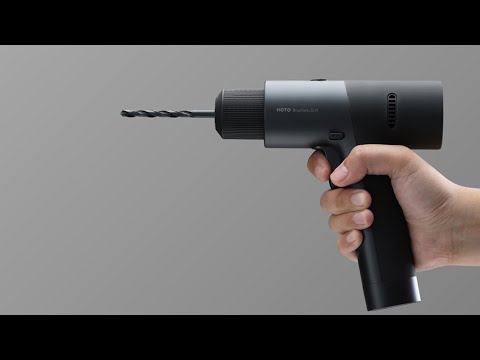 HOTO Taladro Inalámbrico sin Escobillas de 12 V - YouTube