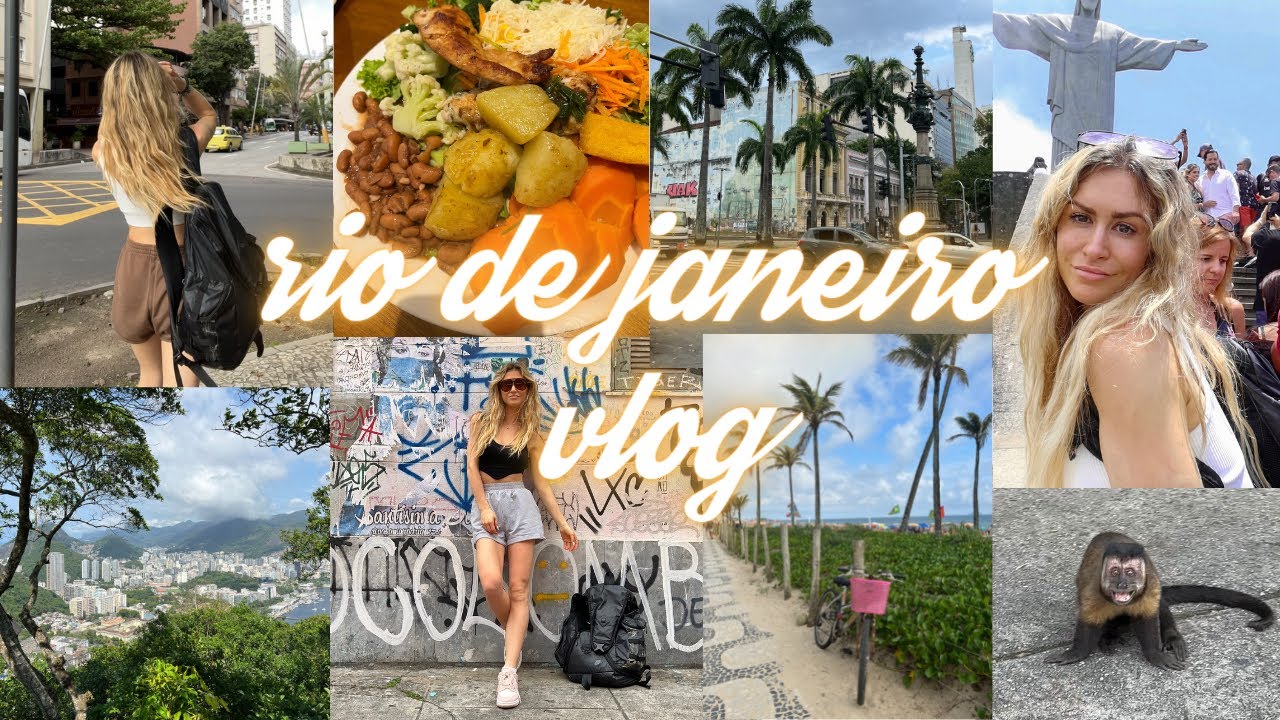 RIO DE JANEIRO TRAVEL VLOG || Solo Female Travel || Best Things To Do ...
