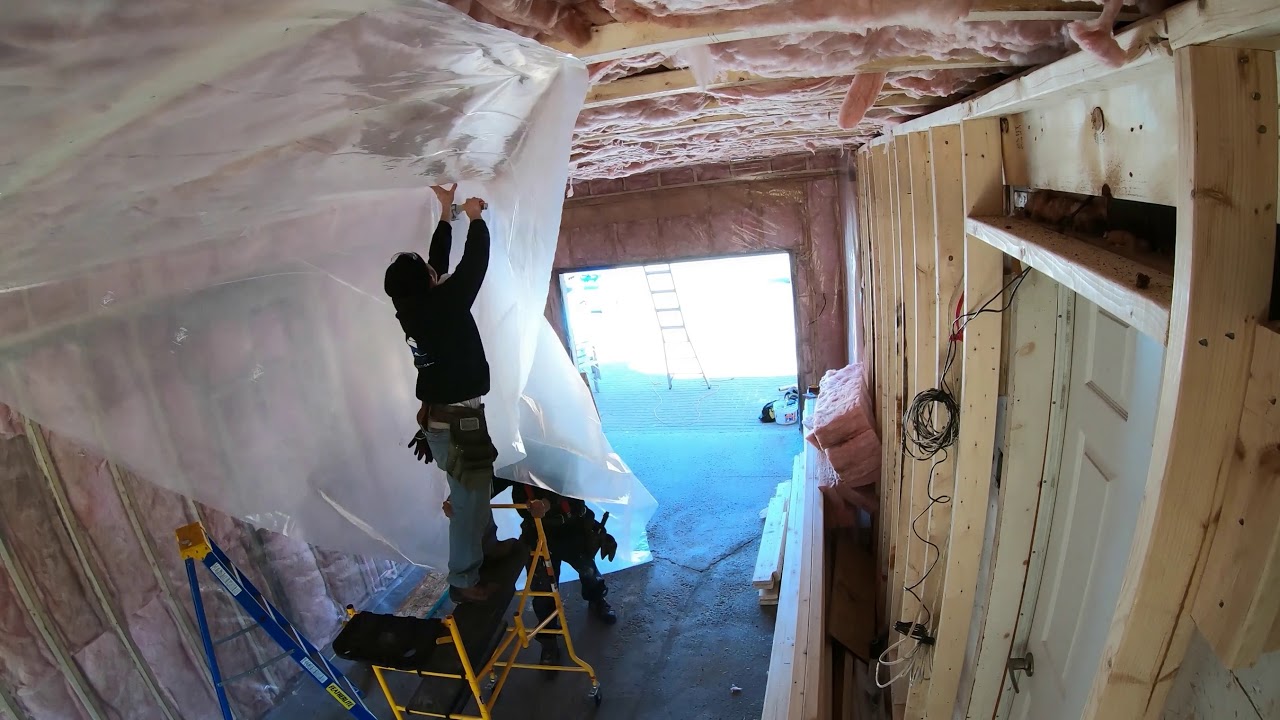 Insulating an extension | Timelaspe - YouTube