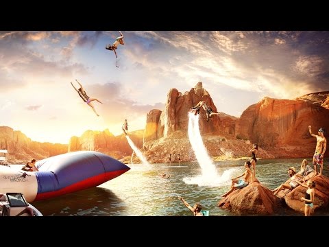 Behind The Scenes with Logan Paul - Human Water Catapult!! - YouTube