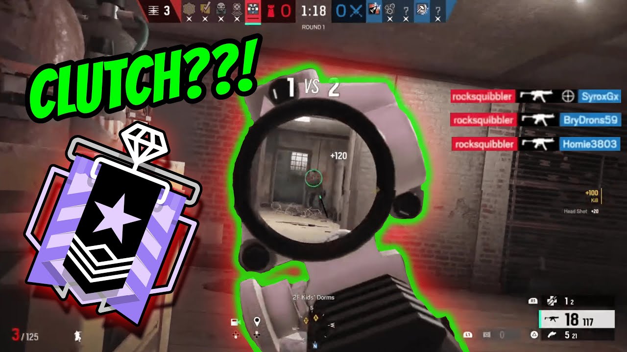 Commanding Force is EASY - Copper to Champ (Rainbow Six Siege) - YouTube