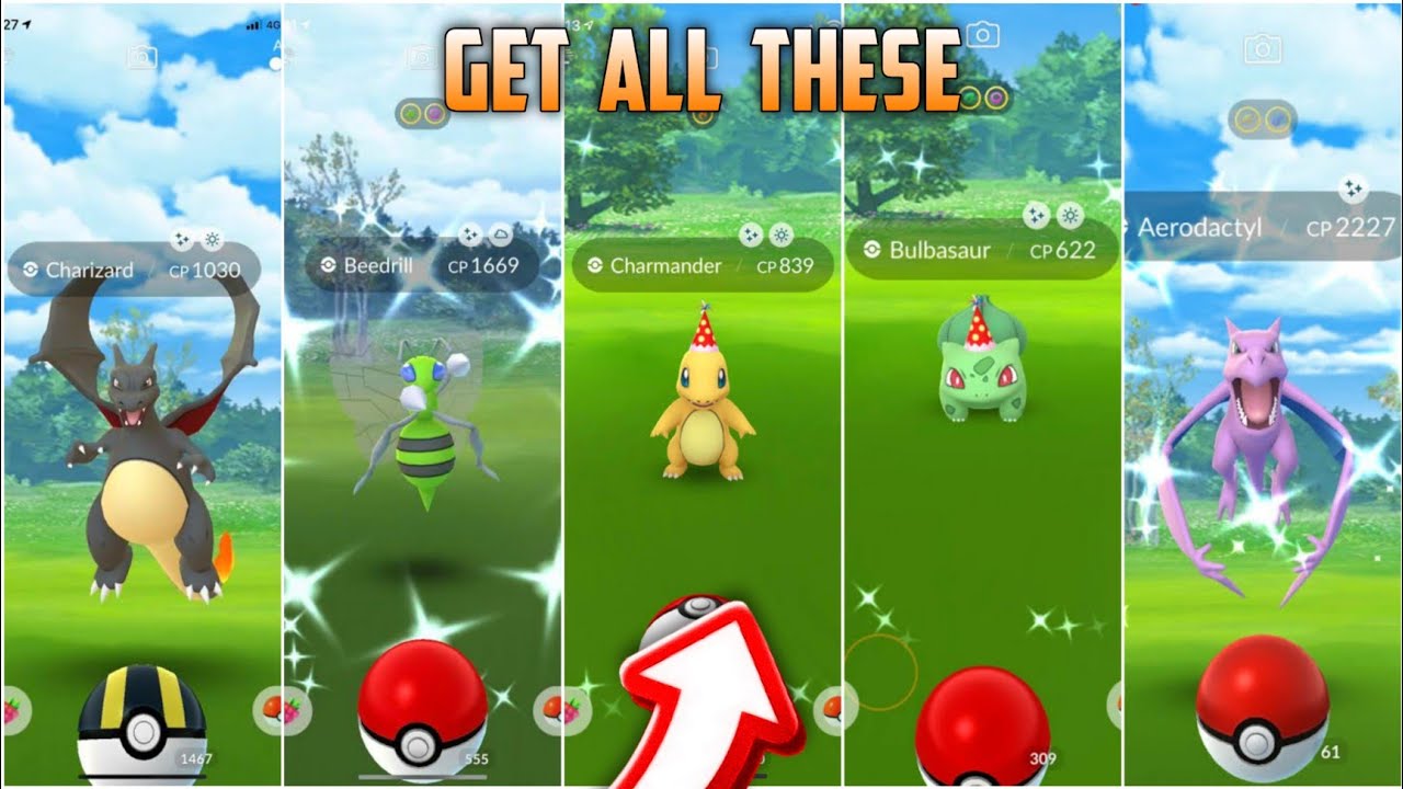 Eaisly get all these shiny pokemons | Minimum shiny rates for all these ...