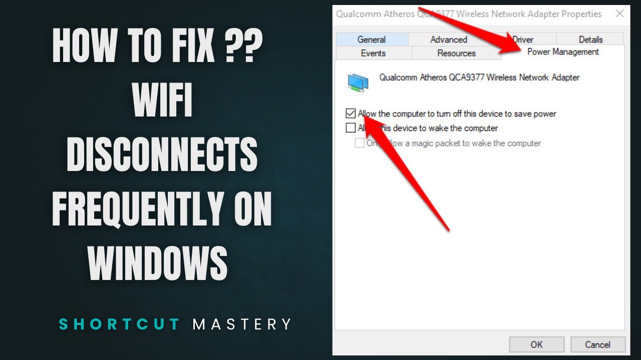 How To Fix WiFi Disconnects Frequently on Windows - YouTube