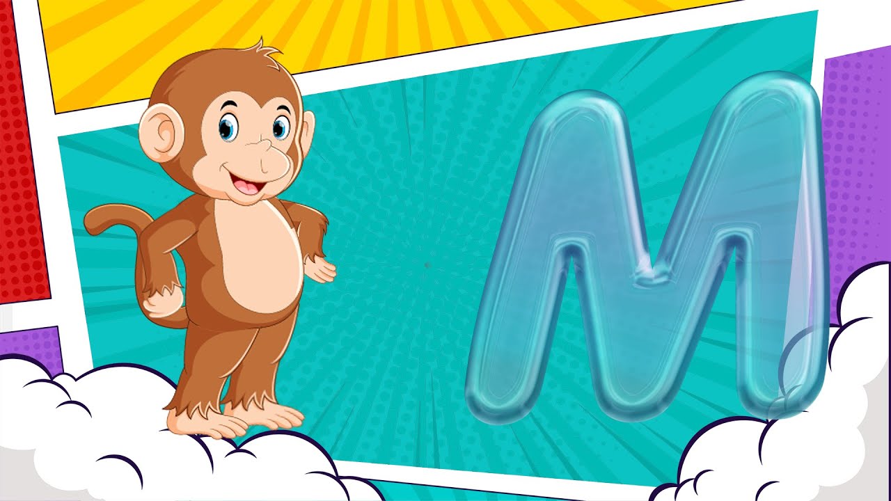 Teach to Trace 'M' | Kindergarten | Pre K - YouTube