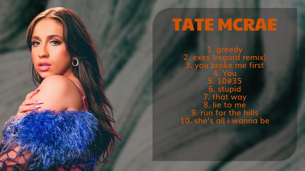 ️ Tate McRae ️ ~ Greatest Hits ~ Best Songs Music Hits Collection Top ...