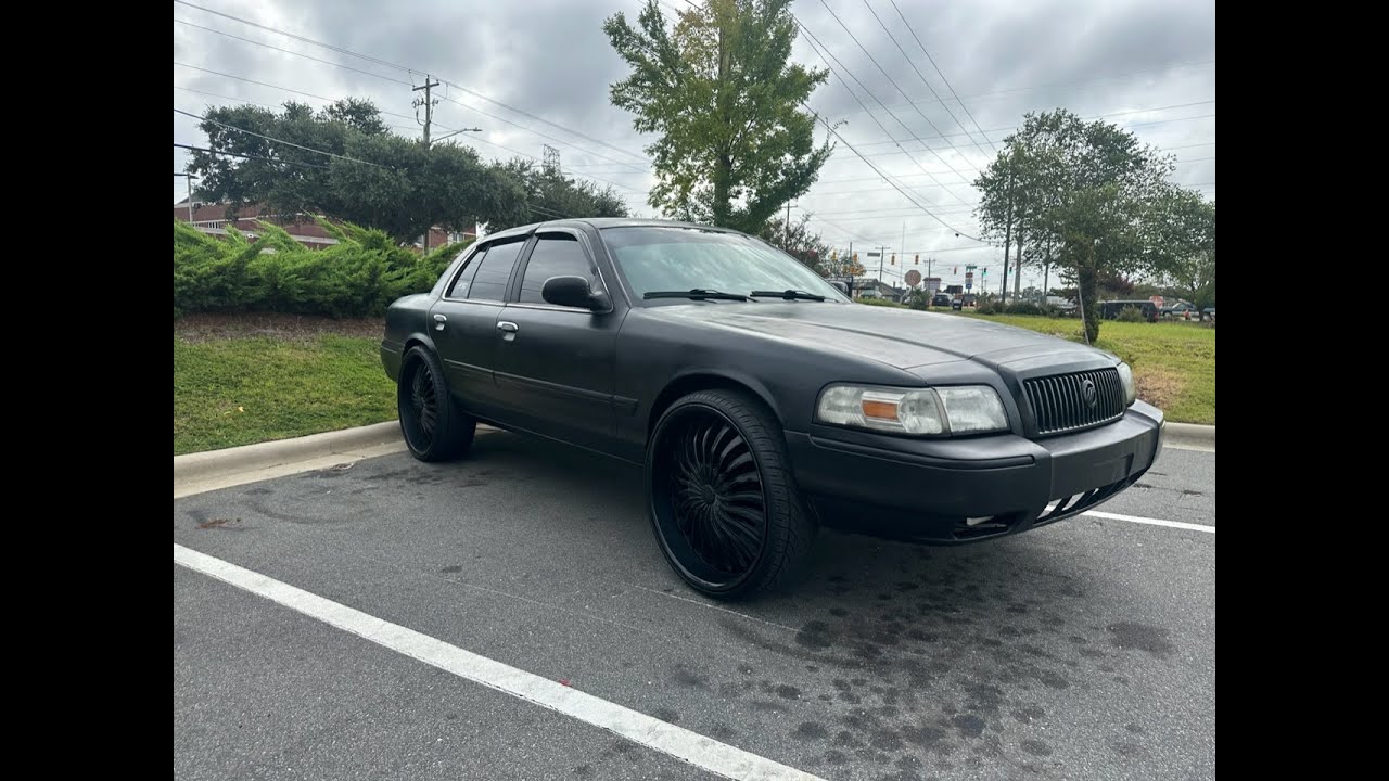 Grand Marquis On 26s No Lift