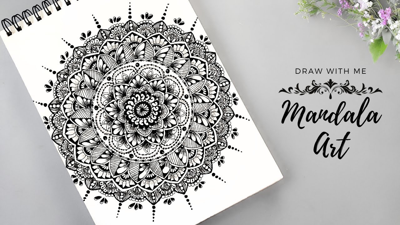 How to draw beautiful Mandala Art | Mandala Art | Mandala Pattern - YouTube