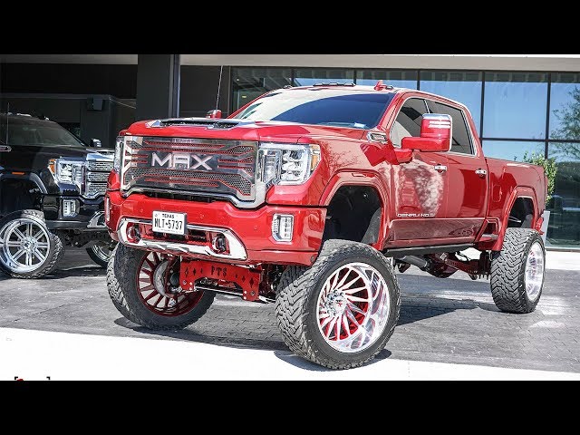 2022 Gmc Sierra Lifted Red