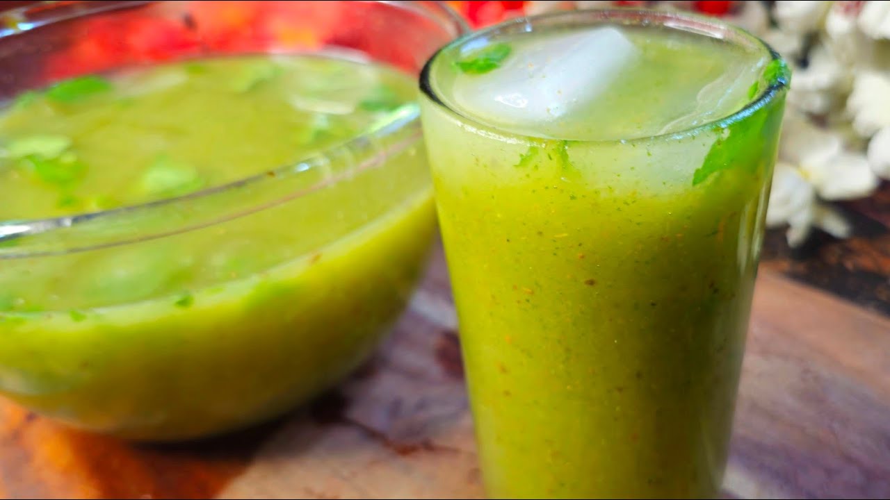 ताप्ती धूप में लू और गर्मी से बचने के लिए आम पन्ना l Raw Mango ...