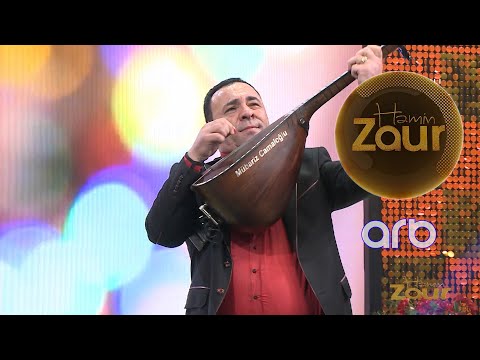 Aşıq Mübarizdən canlı saz ifası - Həmin Zaur