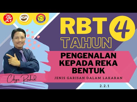 RBT Tahun 4 Unit 2 : 2.2.1 Jenis Garisan dalam Lakaran | Kelas.Live