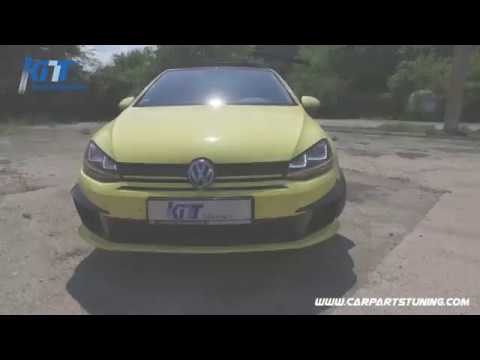 Complete Body Kit Volkswagen Golf 7 VII 12+ R400 by Kitt Tuning - YouTube