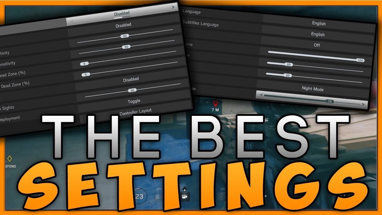 Rainbow six siege!! Mouse sensitivity?? - YouTube