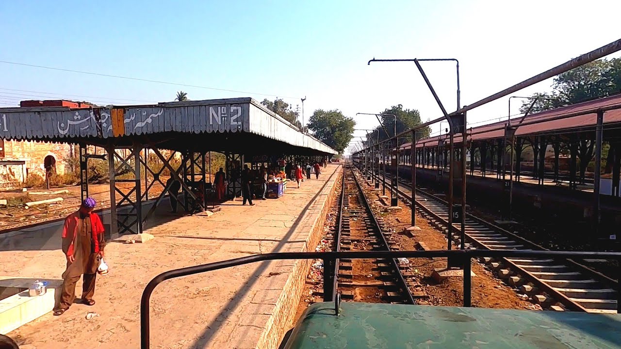 EMD Locomotive Cab Ride Kalanchwala Railway Station To Samma Satta ...
