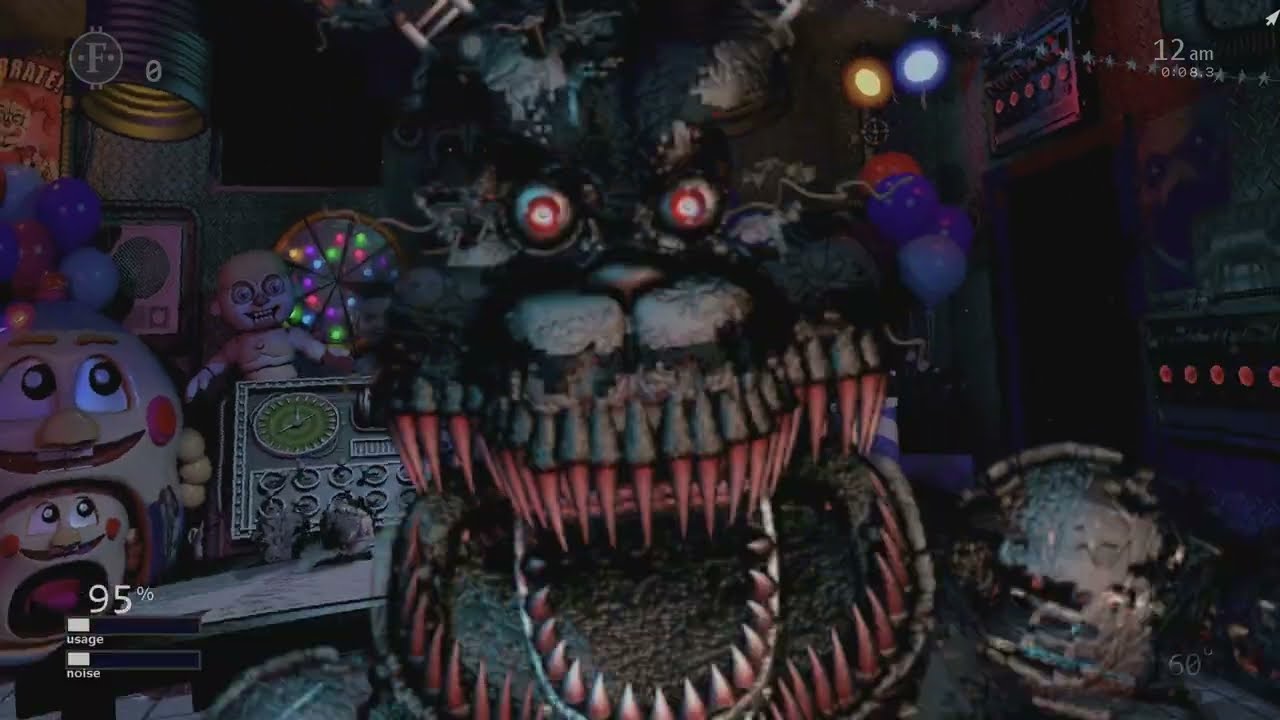 Ultimate Custom Night nightmare jumpscare - YouTube