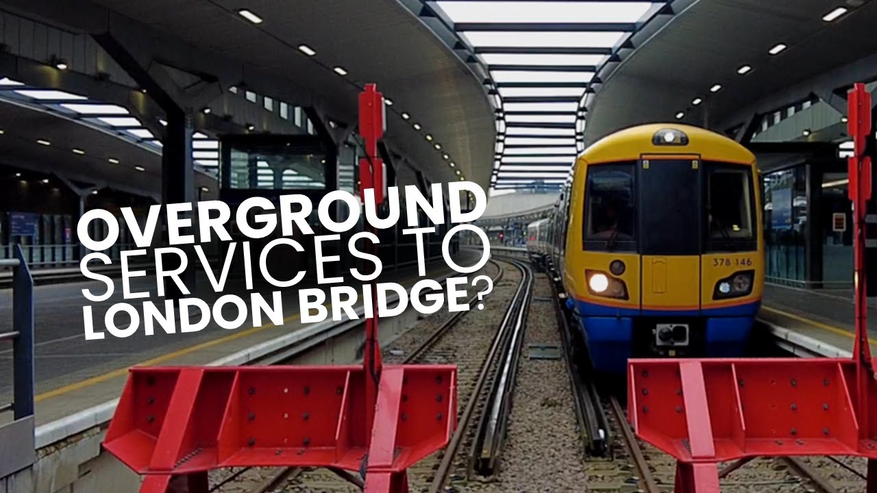 London Overground's FIRST London Bridge passenger runs! - YouTube