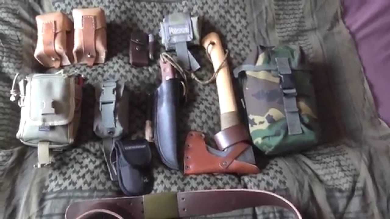 Bushcraft & Survival belt kit - YouTube
