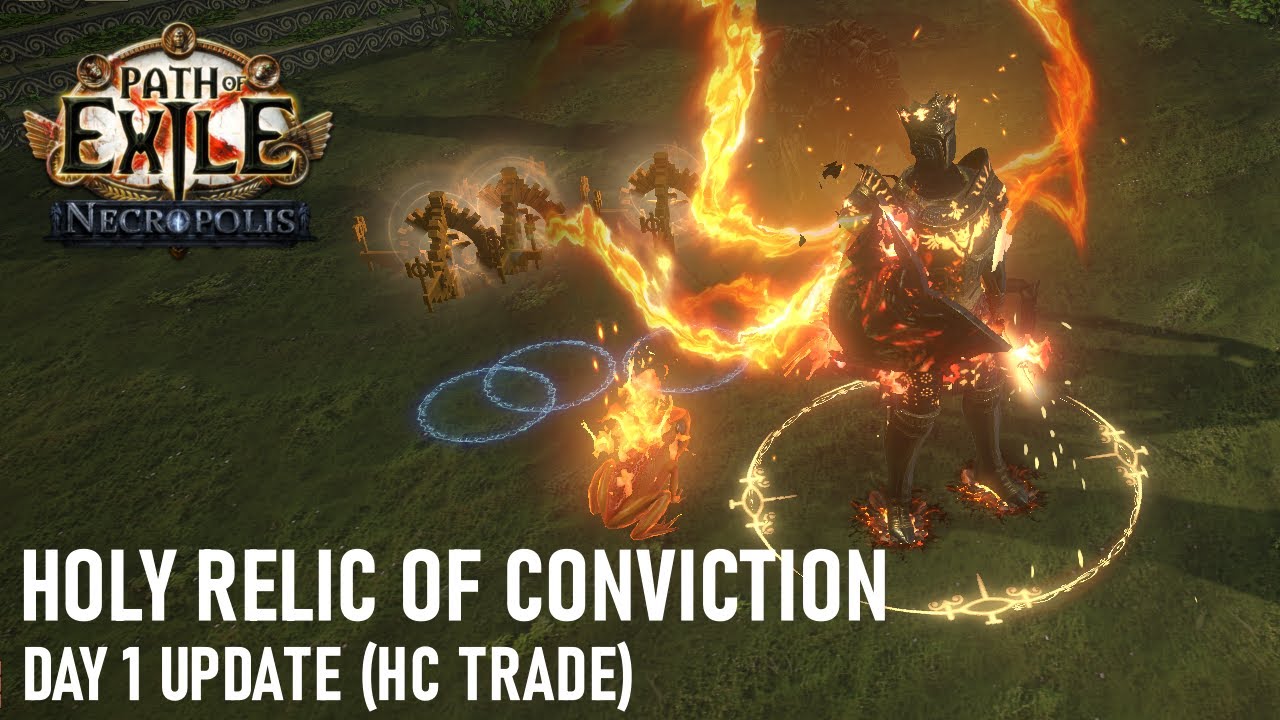 [PoE Necropolis 3.24] Holy Relic of Conviction League Starter Update ...
