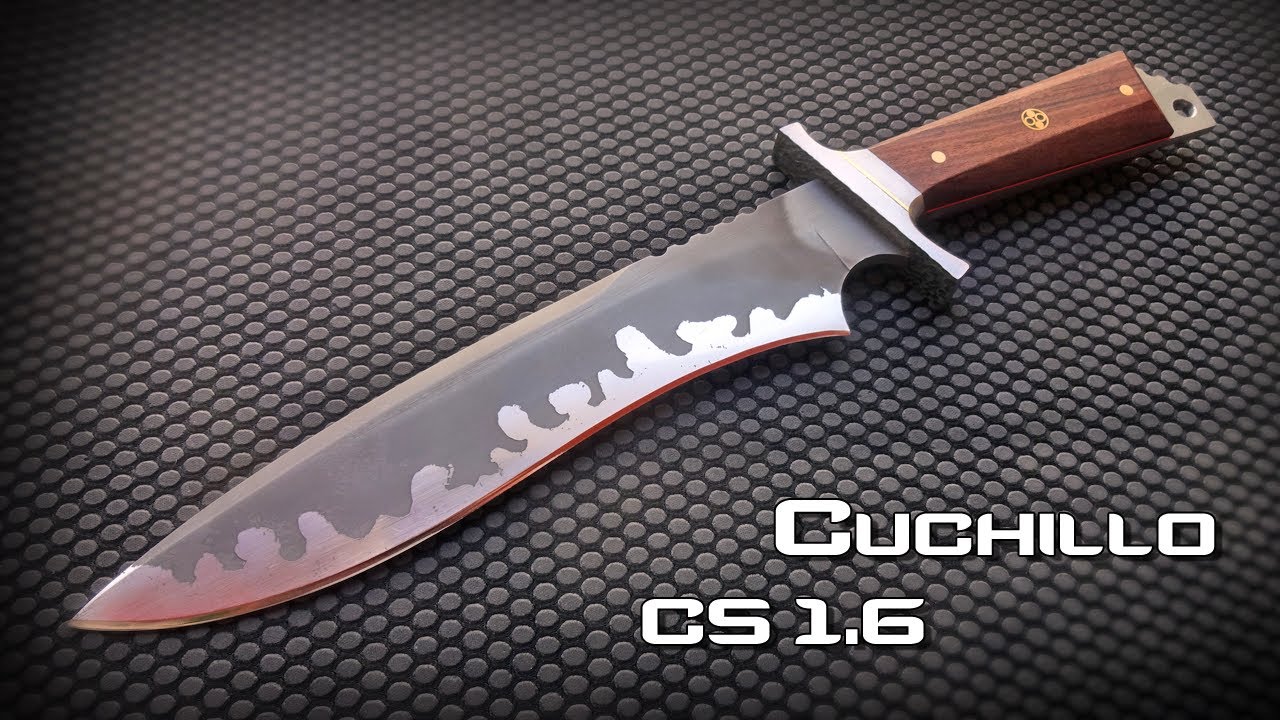 Fabricación del cuchillo Counter Strike (1.6 Classic Knife) - YouTube