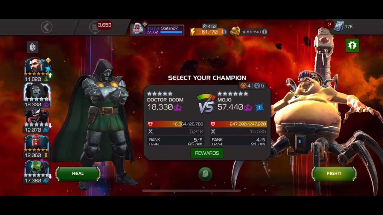 #MCOC Variant 6 Chapter 3.2 Energize (Power Gain) & Special 2 ...
