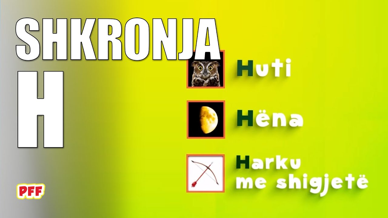 Shkronja H - YouTube