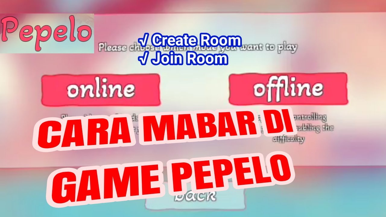 Cara Mabar Di Game Pepelo - Tutorial Main Game Pepelo Dengan Teman ...
