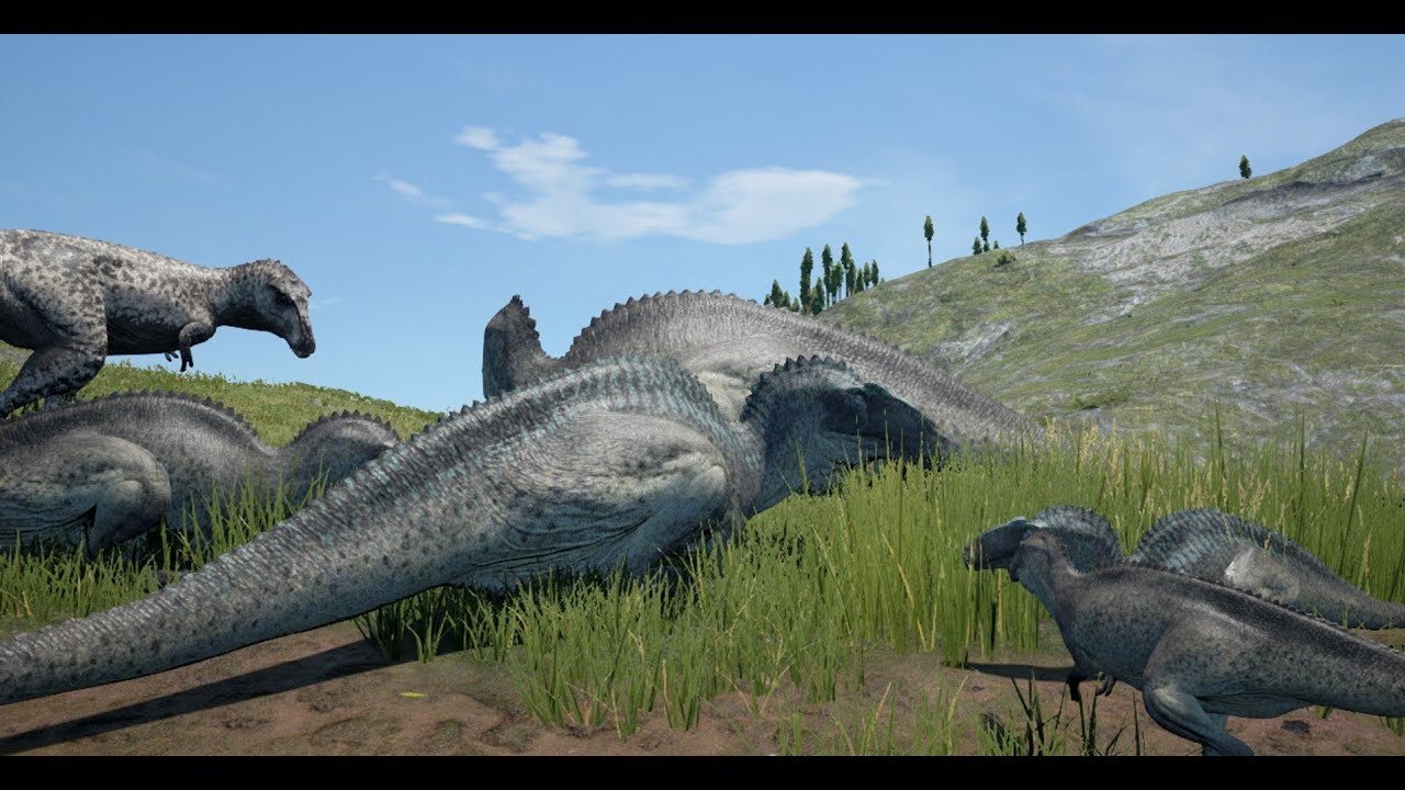 The isle - Acrocanthosaurus' adventure. Part 3. - YouTube