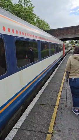 Midland Mainline 43159 'Rio Warrior' Arrives into Butterley #railway # ...