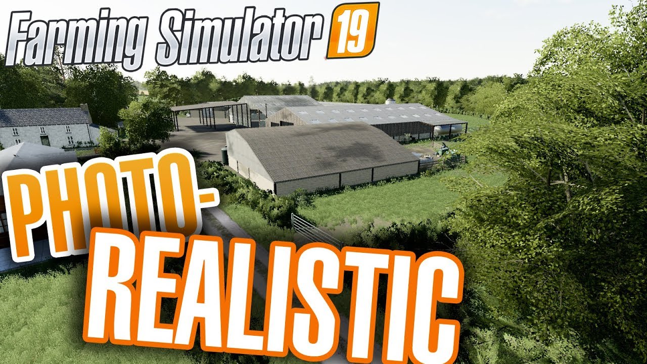 FARMING SIMULATOR 19 | 1ère MAP PHOTO-RÉALISTE (PC/Console)!!!🌄😍 - YouTube