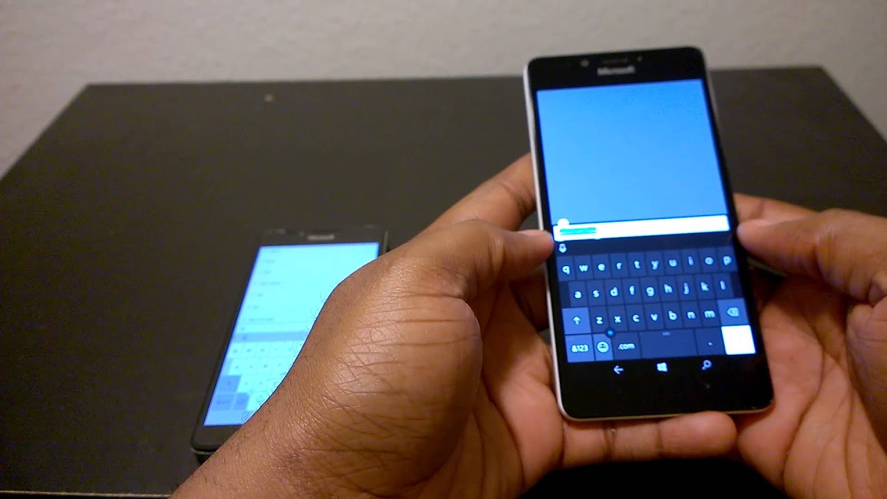 Hands on with Windows 10 Mobile Build 14267 running on Lumia 950 - YouTube
