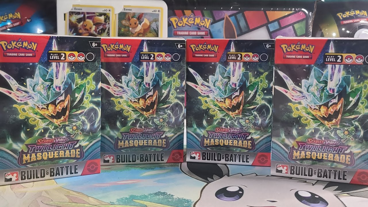 Opening 4 Twilight Masquerade Prerelease Kits (Build & Battle Boxes ...