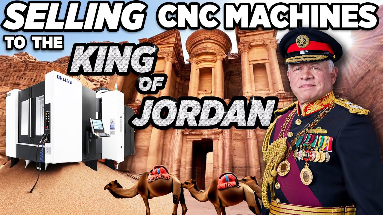 I Just Sold a CNC Machine to the KING of JORDAN - YouTube
