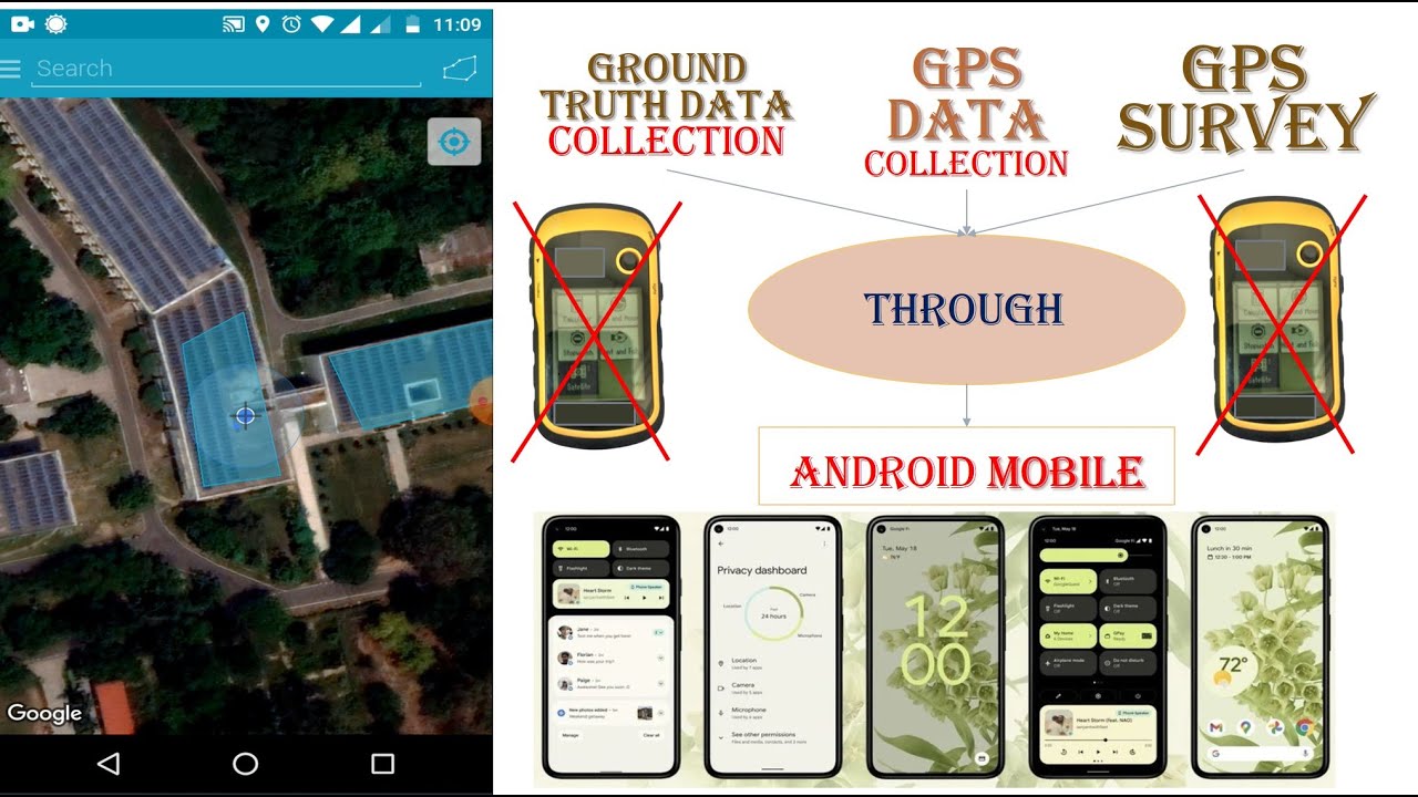 GPS data Collection using Mobile Phone | GPS survey |MapINR |gps ...