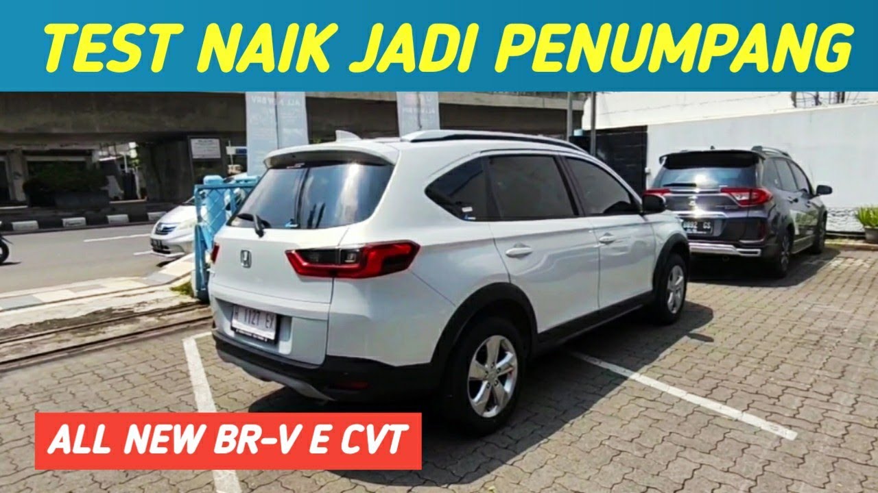 TEST DRIVE ALL NEW BRV E CVT NYAMAN BANGET - YouTube