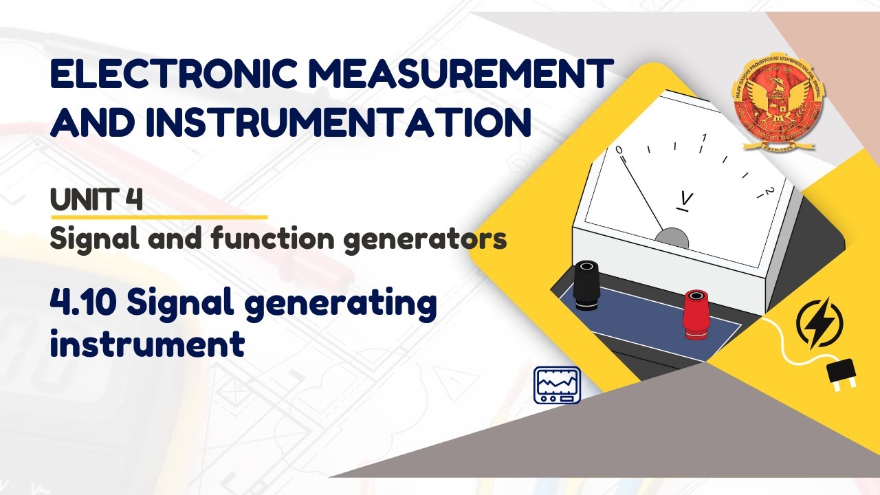 4.10 Signal Generating instrument | EC302 | - YouTube