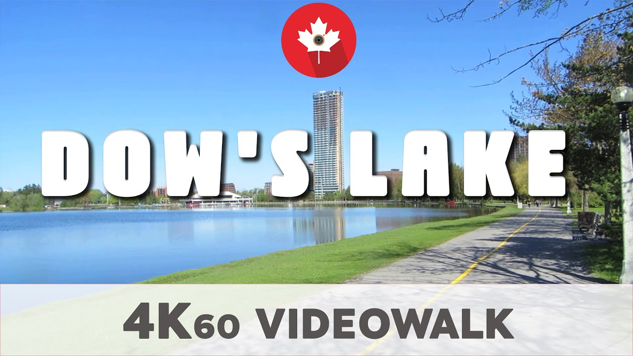Dow's Lake Ottawa Relaxing Walk Tour | 01 May 2021| 4K UHD 60fps - YouTube