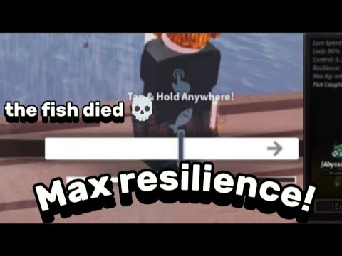 Getting MAX RESILIENCE in FISCH - YouTube