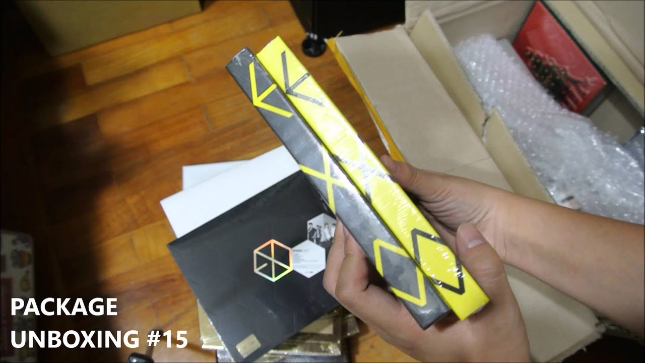 PACKAGE UNBOXING [ULTIMATE EXO DISCOGRAPHY HAUL + APINK + BIGBANG] #15 ...