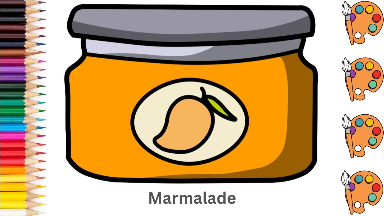 Marmalade - Sketch Art and Paint | Step by step tutorial | Pencil to ...