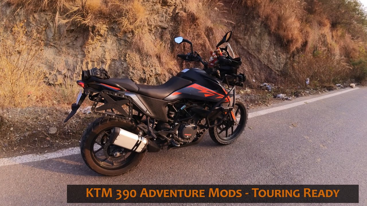 KTM 390 Adventure 2022 | Modifications - YouTube