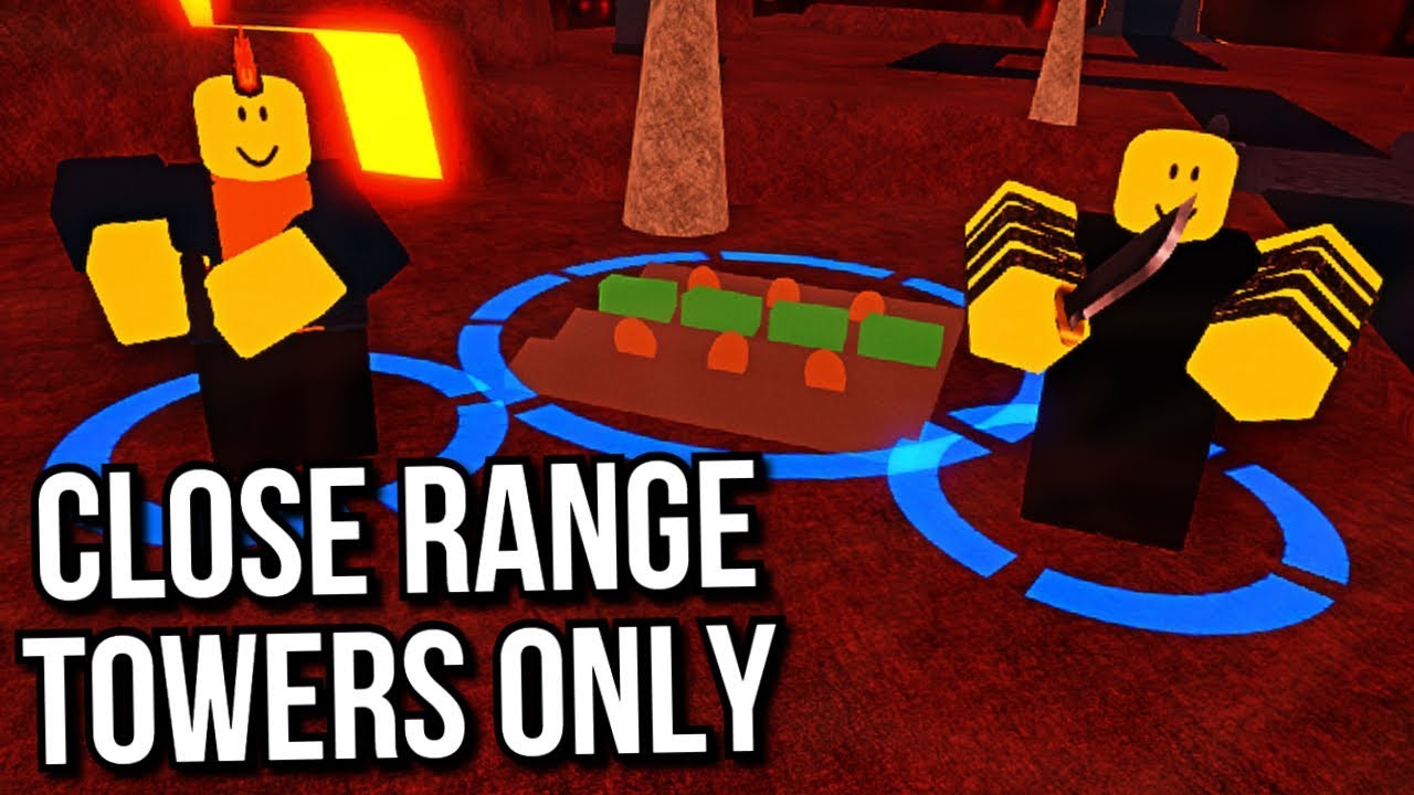 CLOSE RANGE TOWERS ONLY (with DJ) - Tower Defense Simulator [Roblox ...