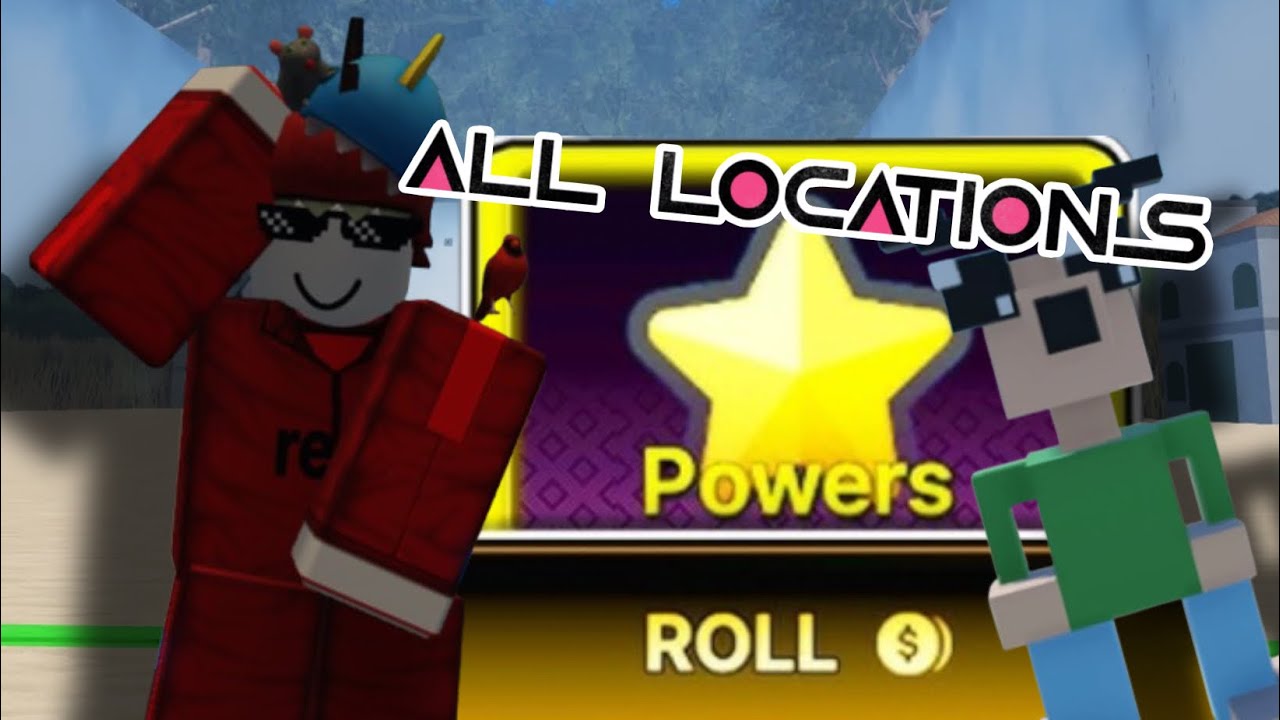 ALL LOCATIONS OF PEABERT (FREE 12 POWER ROLLS) | Roblox Ink Games - YouTube