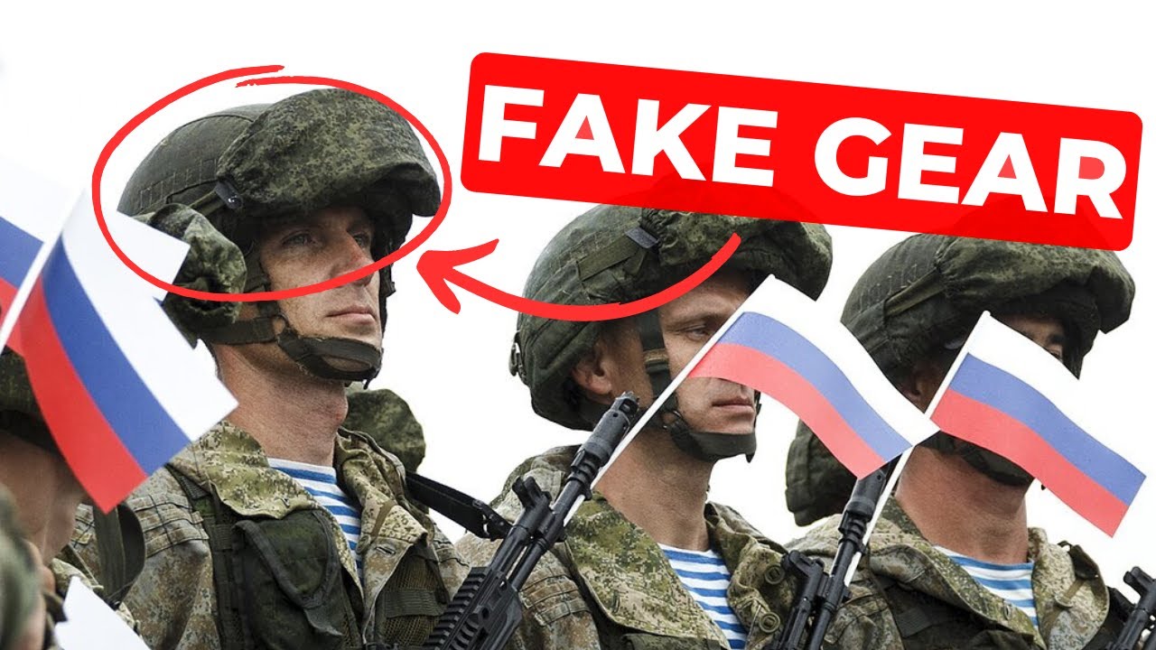 Why Russia is Giving its Soldiers FAKE Gear - YouTube