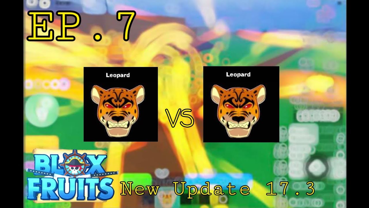 ผลปีศาจใหม่!! Leopard vs Leopard | Blox fruit New Update 17.3 🐯 #7 ...