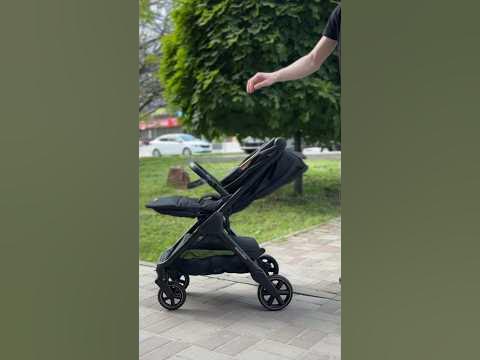 Коляска с автоматическим складыванием - YouTube
