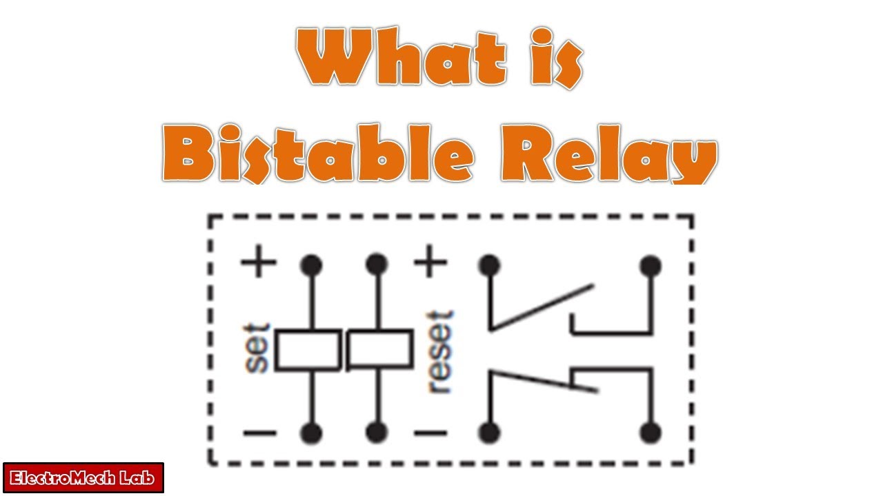 What is a Bistable Relay | In Hindi/English - YouTube