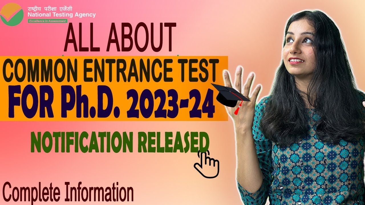 All about CUET - PhD. II Notification Released II Complete Details II ...