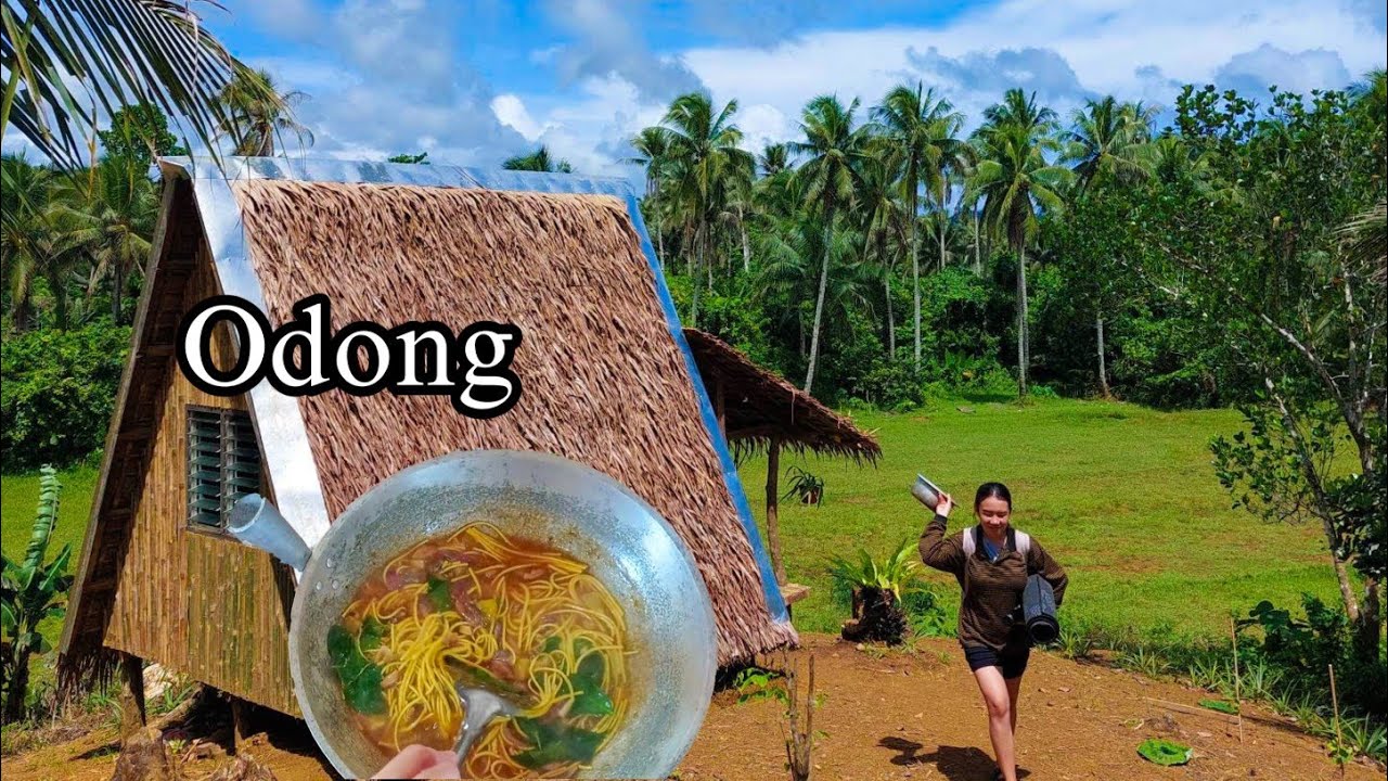 Cooking ODONG Noodles in a Normal day on the Farm - YouTube